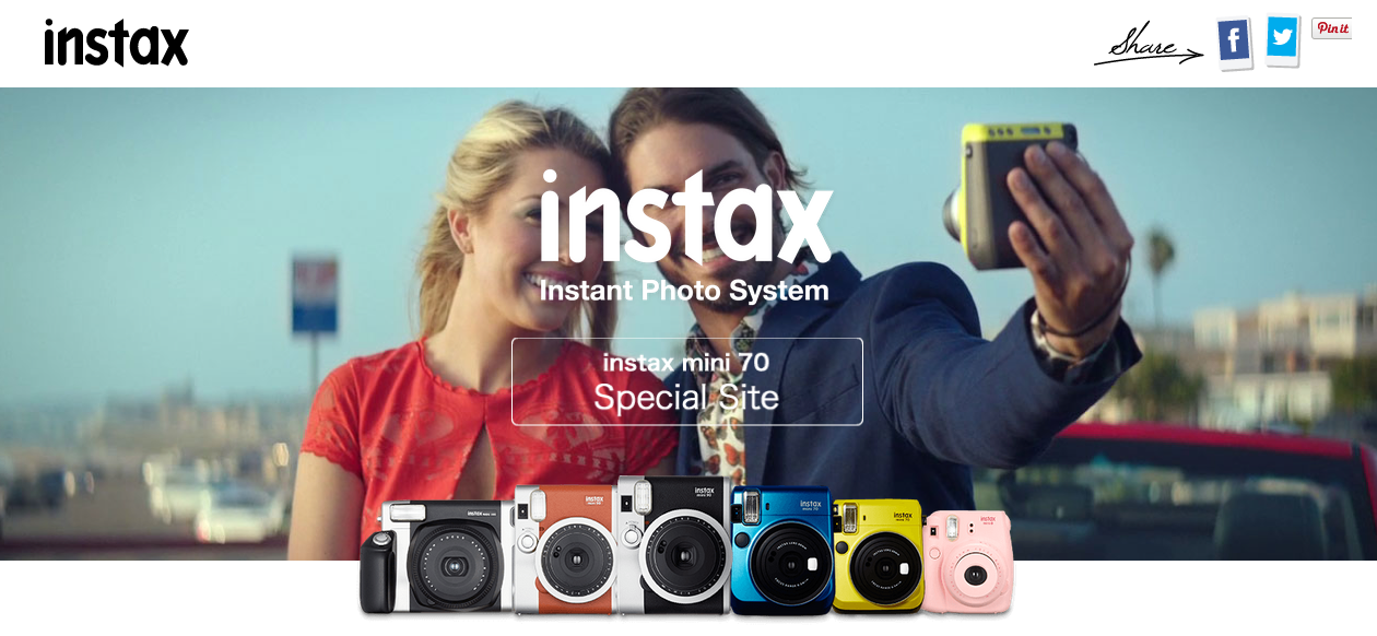Instax - Fonts In Use