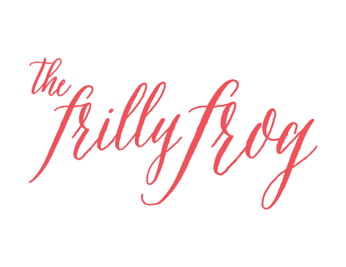 The Frilly Frog identity - Fonts In Use