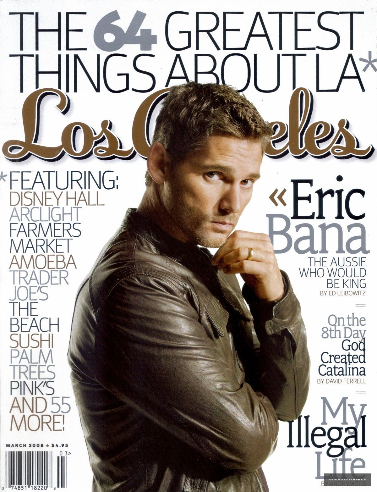 Los Angeles magazine 2007–2008 - Fonts In Use