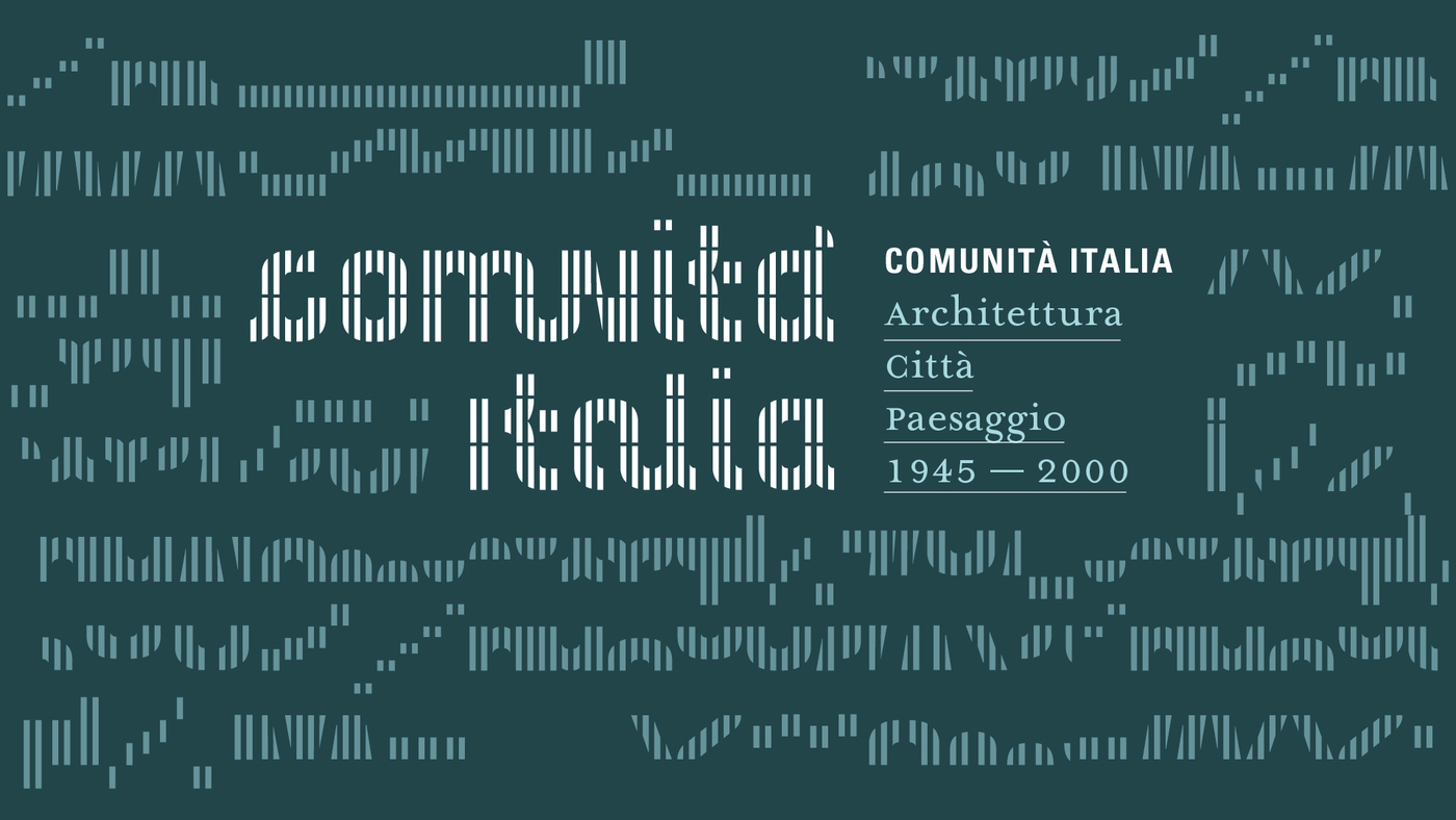 Comunità Italia - Fonts In Use