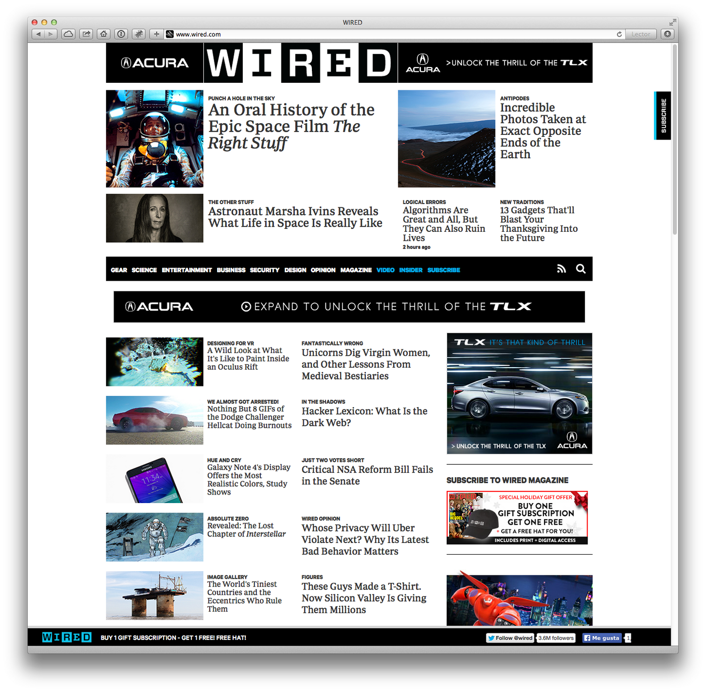 Wired (2011) - Fonts In Use
