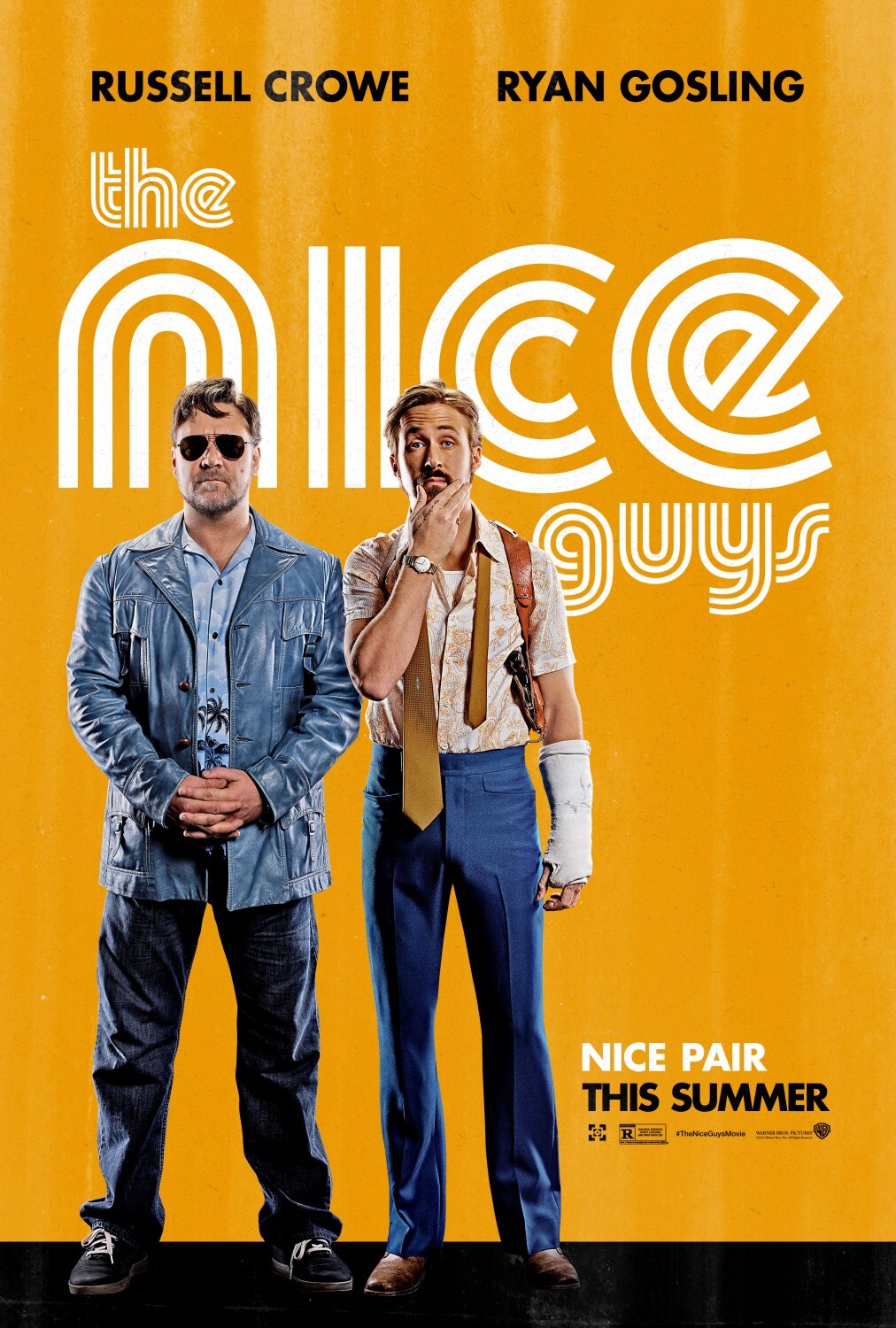 The Nice Guys movie posters - Fonts In Use