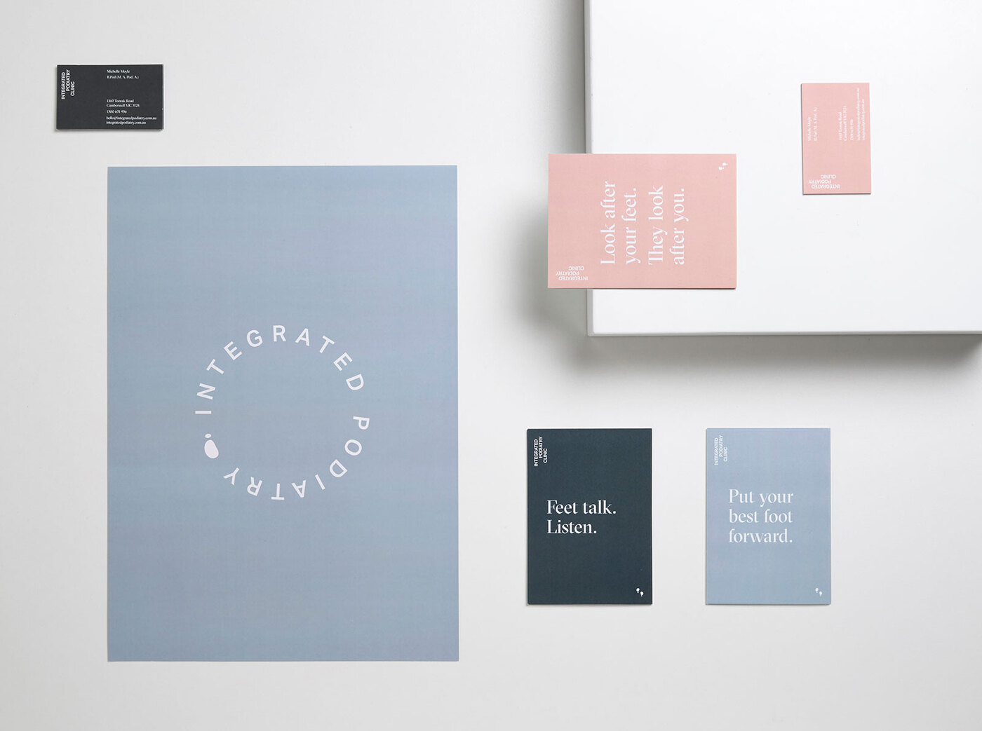 Integrated Podiatry Clinic - Fonts In Use
