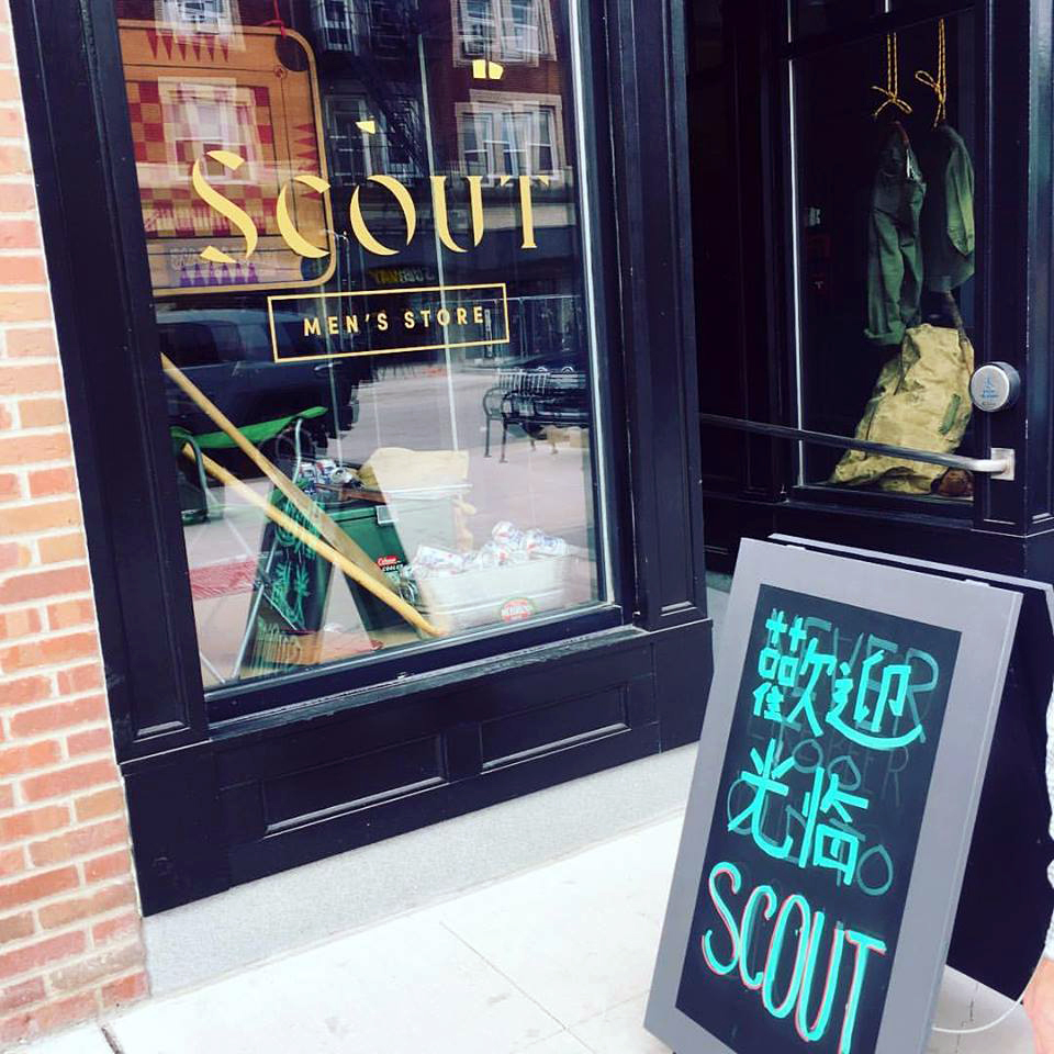 Scout Men’s Store - Fonts In Use