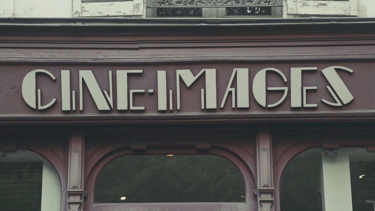 Cine-Images shop front - Fonts In Use