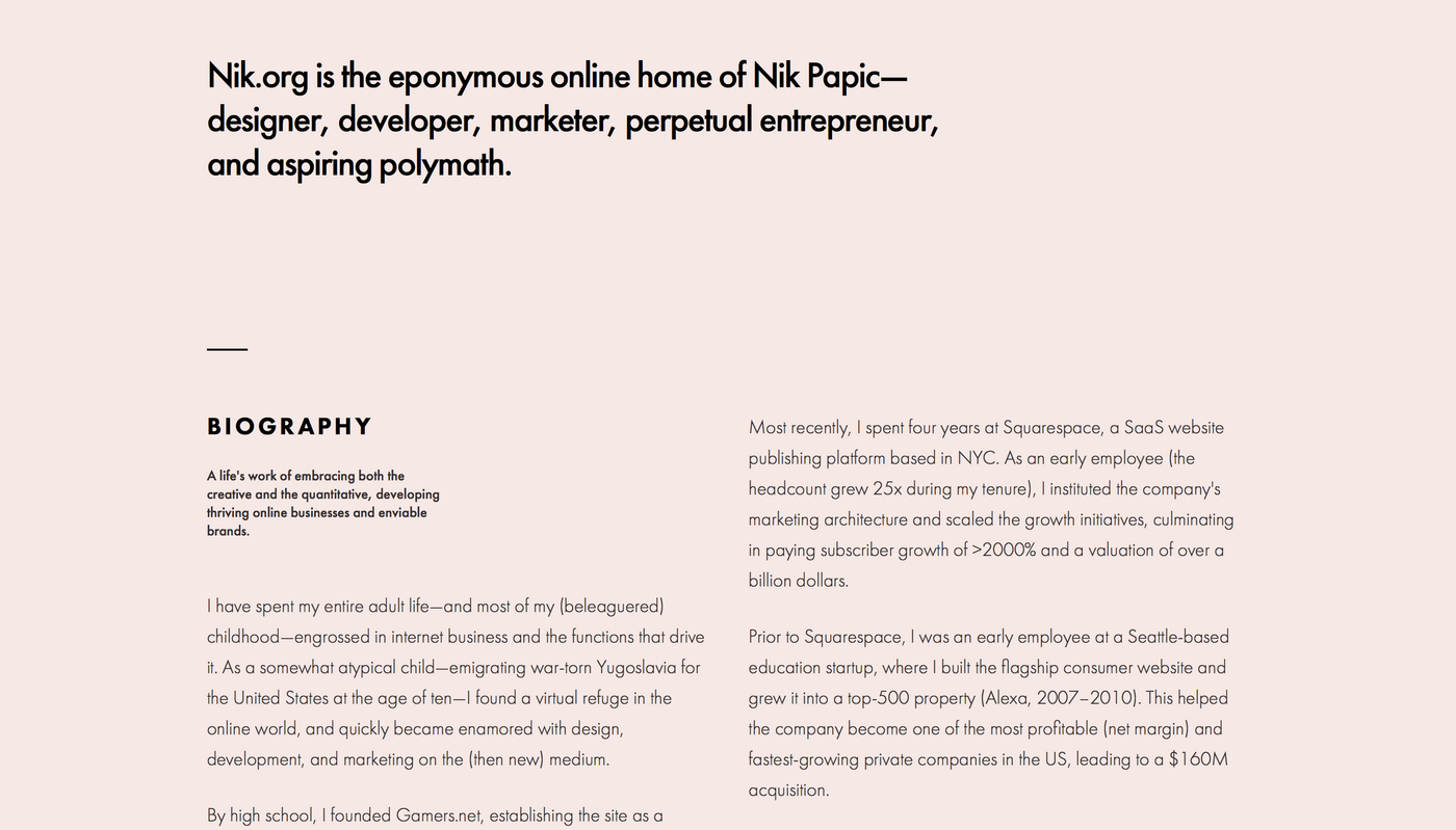 nik.org - Fonts In Use