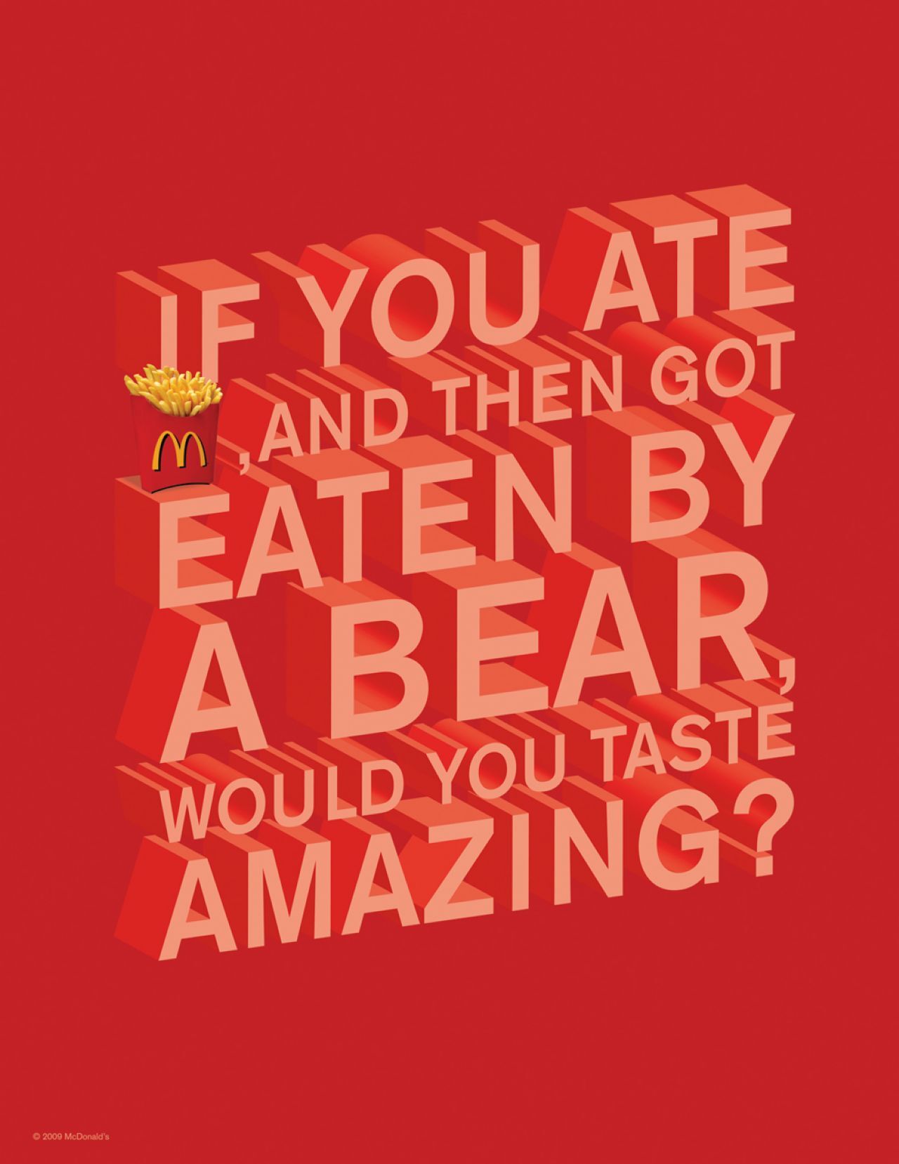 McDonald’s French Fries Ads - Fonts In Use