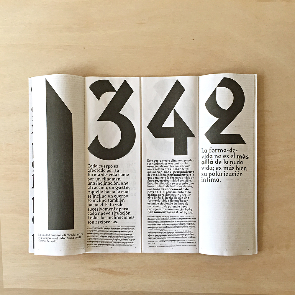 Tiqqun – Introducción a la Guerra Civil - Fonts In Use