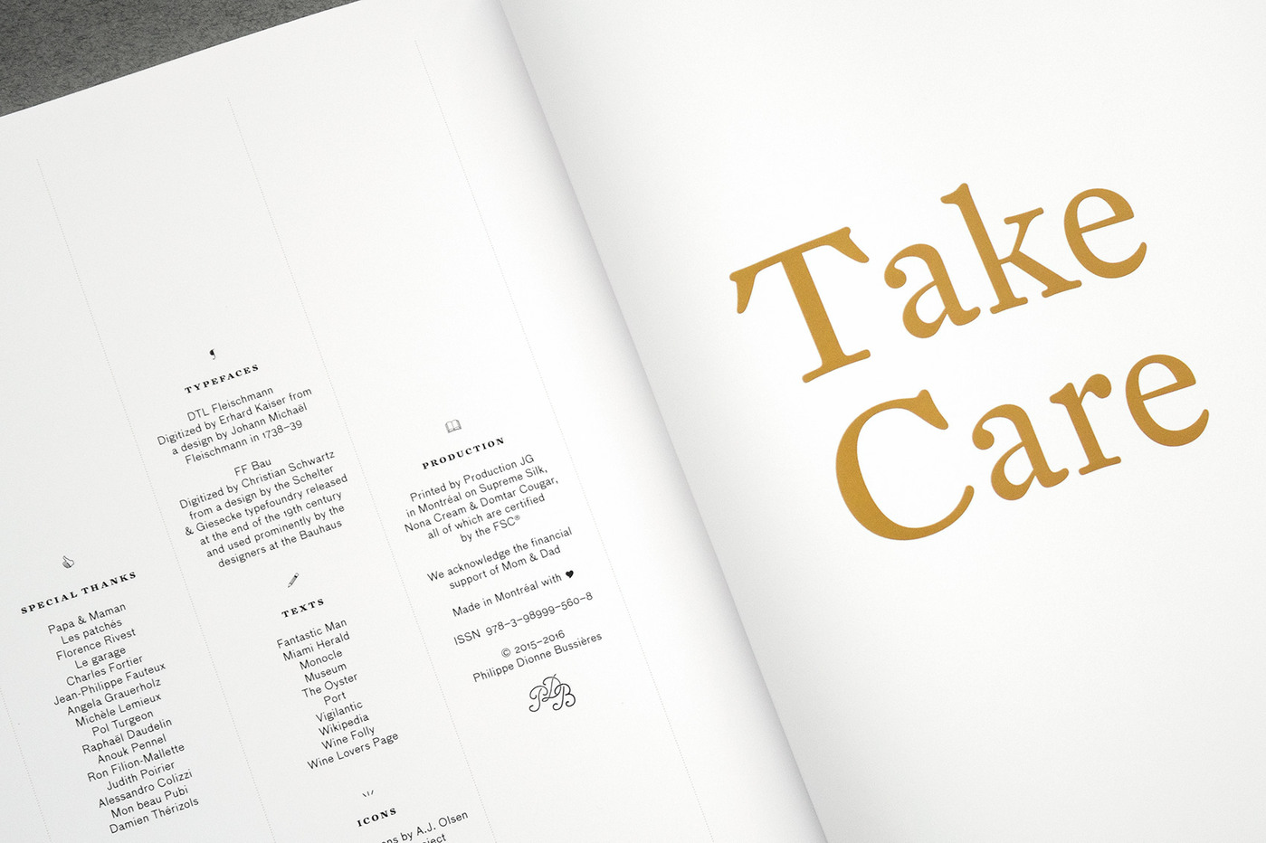Super magazine #1, “The Size Issue” - Fonts In Use