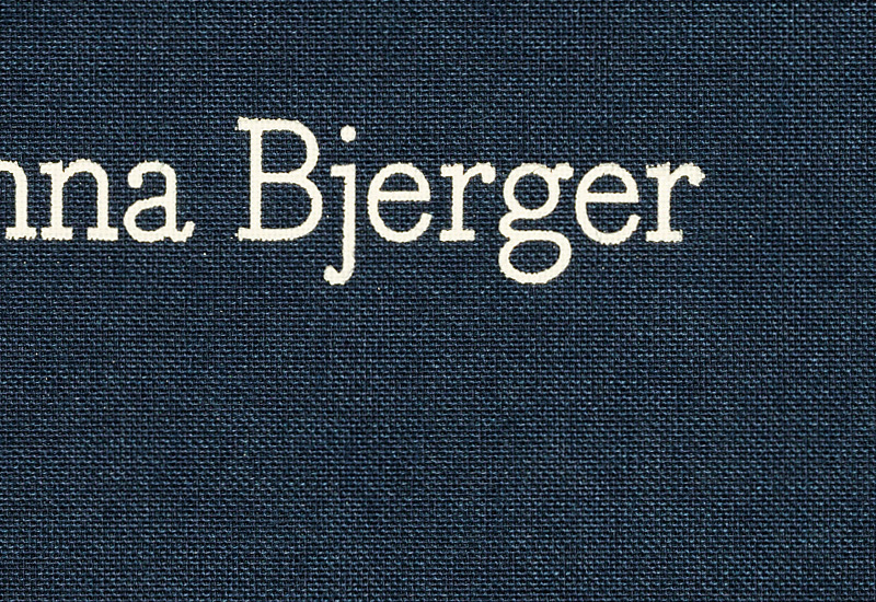 Anna Berger: Paintings - Fonts In Use