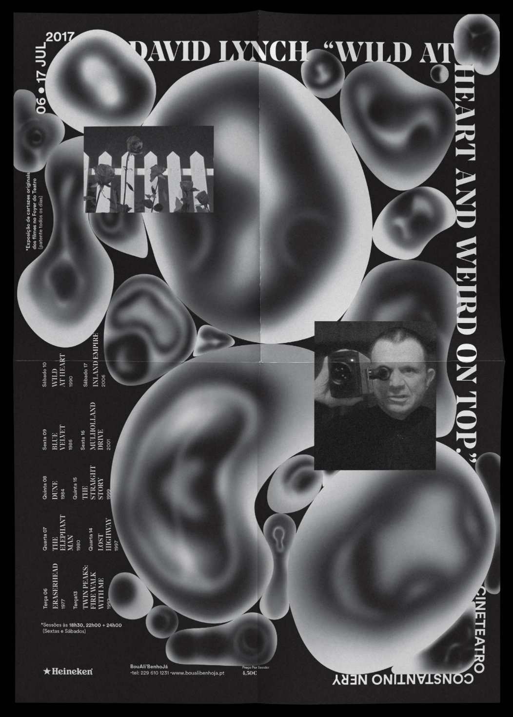 “David Lynch – The Filmmaker” poster - Fonts In Use