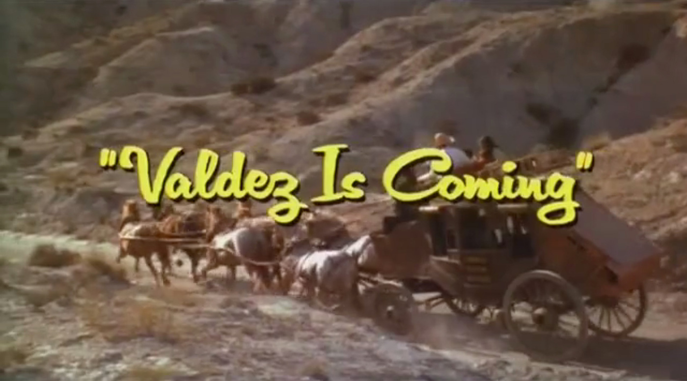 Valdez Is Coming (1971) opening titles - Fonts In Use