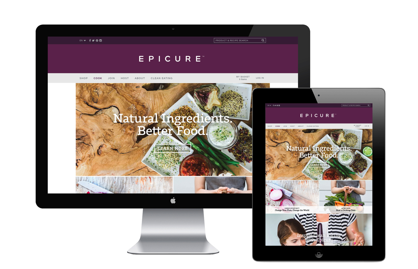 Epicure - Fonts In Use