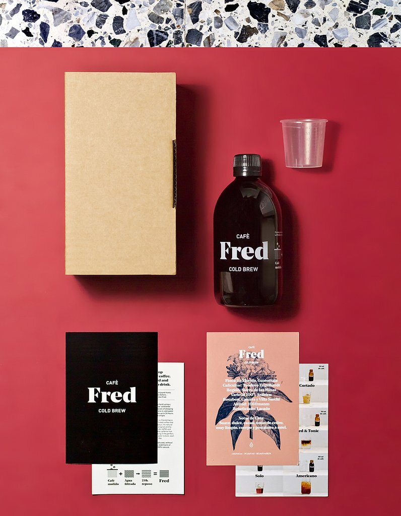 Cafè Fred cold brew - Fonts In Use