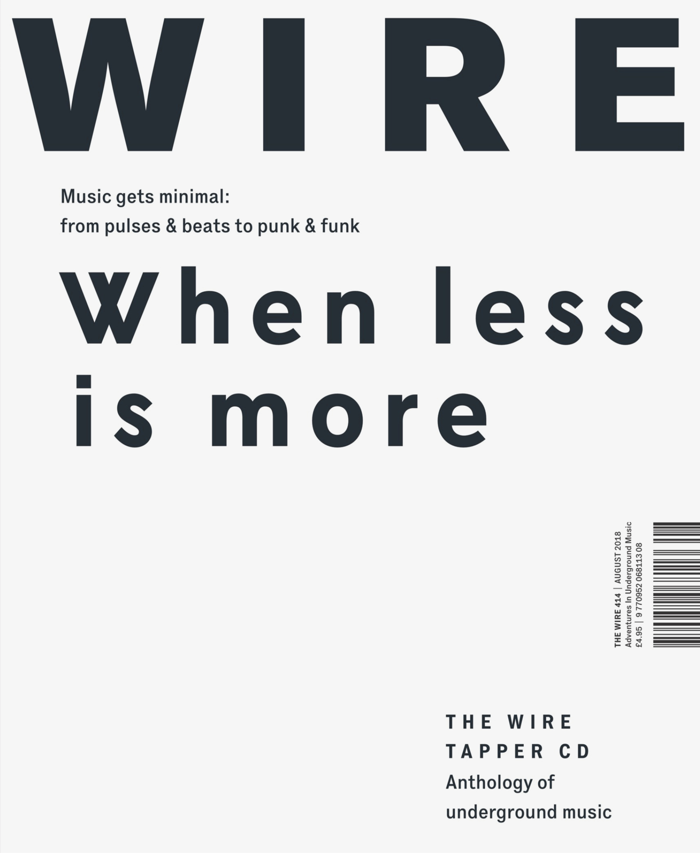 The Wire magazine, 2014–2018 - Fonts In Use
