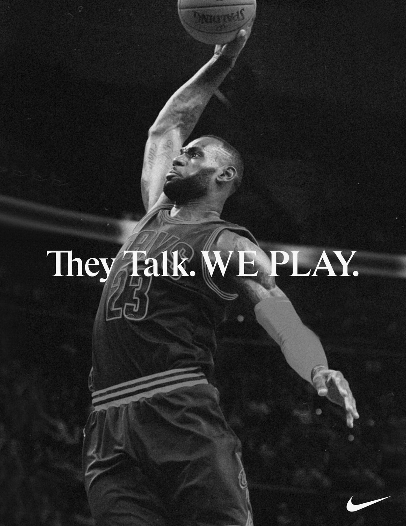 Nike Basketball NBA finals 2017 campaign - Fonts In Use