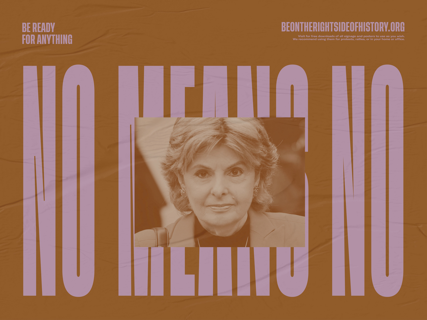 Be On The Right Side of History posters - Fonts In Use