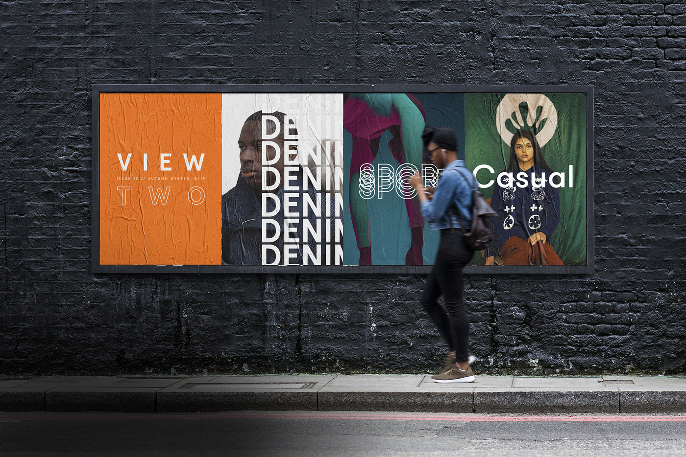 View Two magazine - Fonts In Use