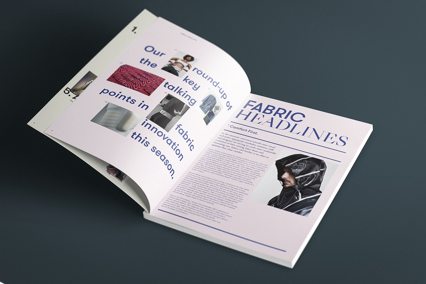 View Two magazine - Fonts In Use