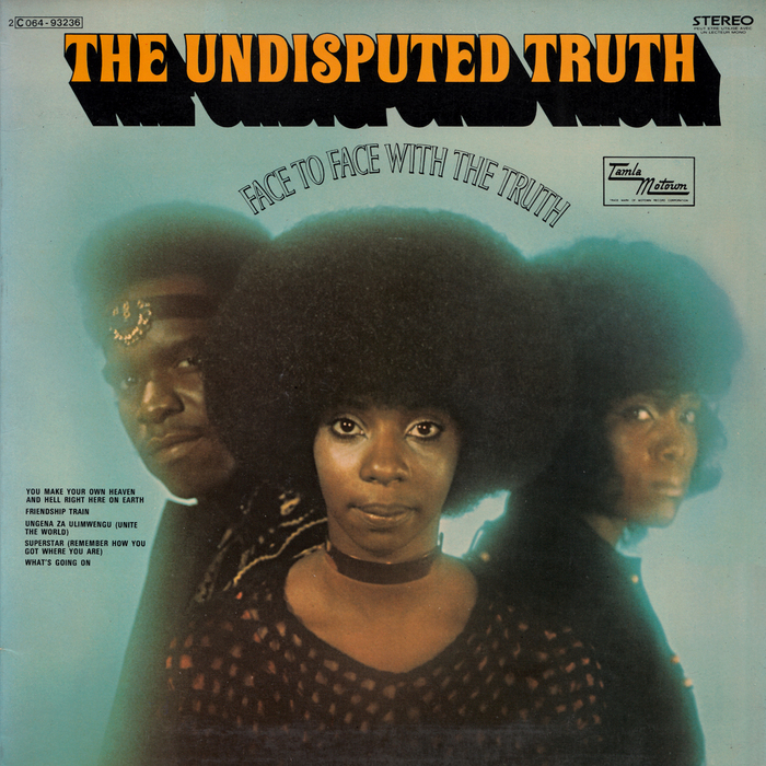 The Undisputed Truth – Face to Face with the Truth album art - Fonts In Use
