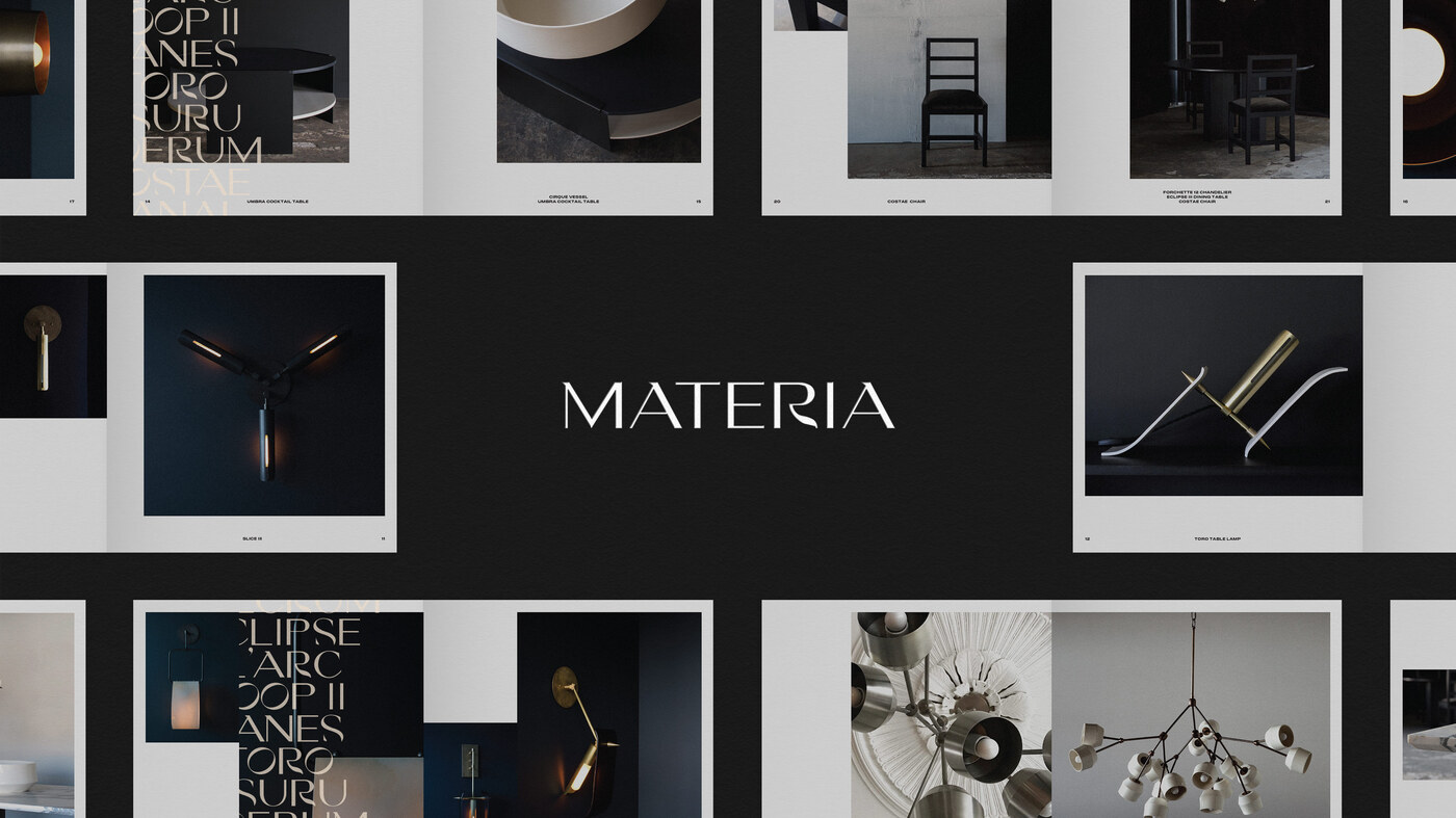 Materia - Fonts In Use