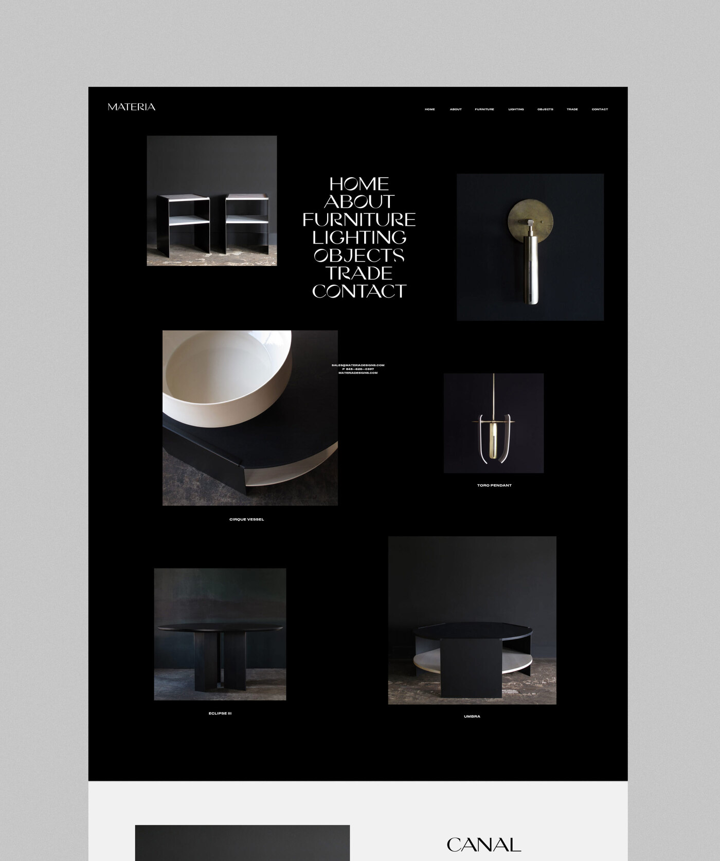Materia - Fonts In Use