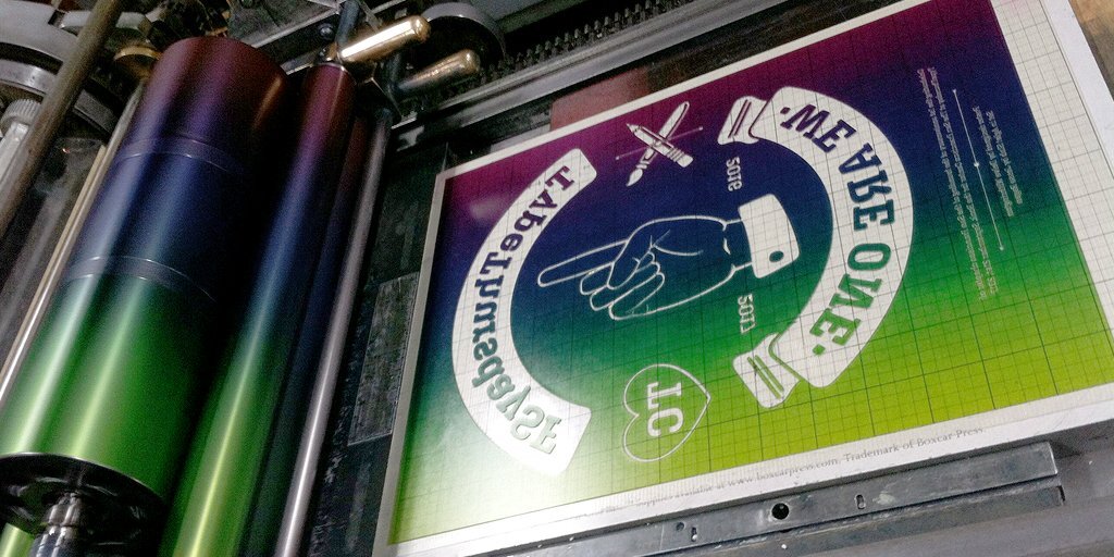 TypeThursdaySF: We Are One - Fonts In Use